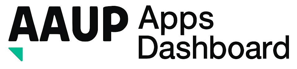 AAUP | Apps Dashboard